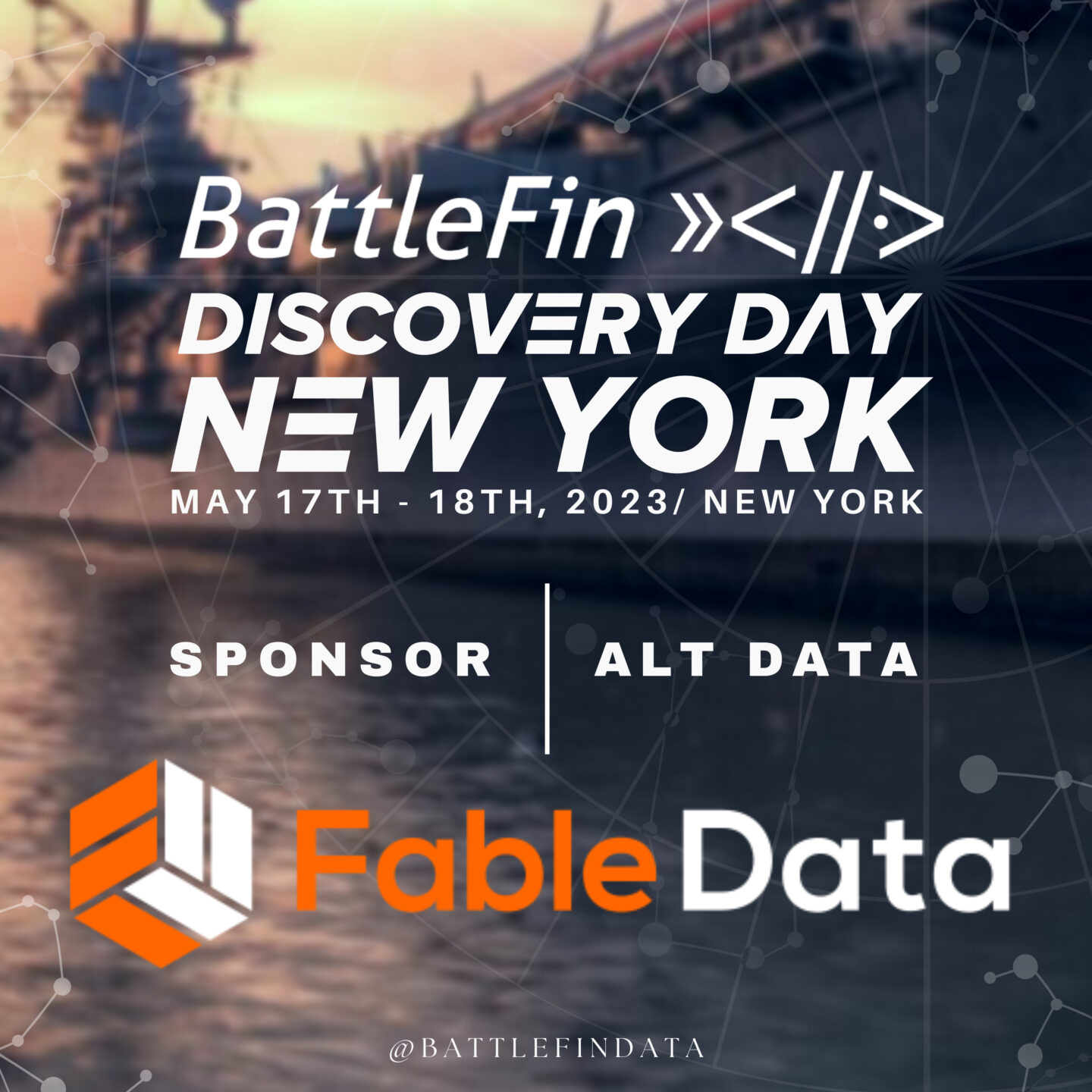 Meet us at BattleFin Discovery Day - New York | Fable Data